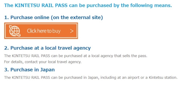Kintetsu Rail Passes Available Online For Unlimited Japan Train Travel