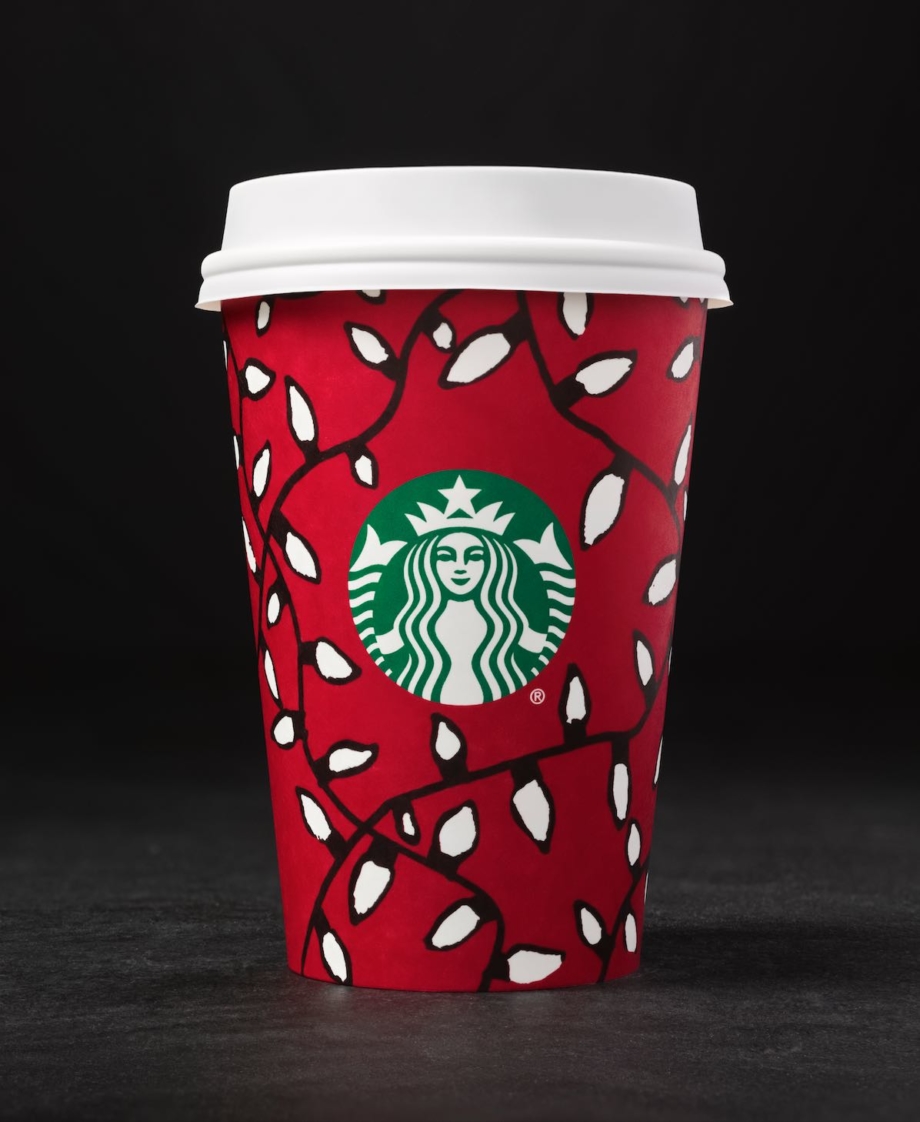 Starbucks Red Holiday Cups Feature Customers’ Art This Christmas!