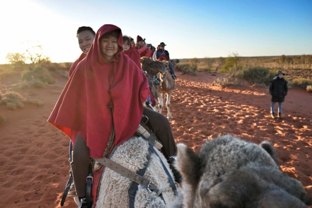 Uluru Camel Ride To Sunrise - Great Outback Expedition On Gentle Giants