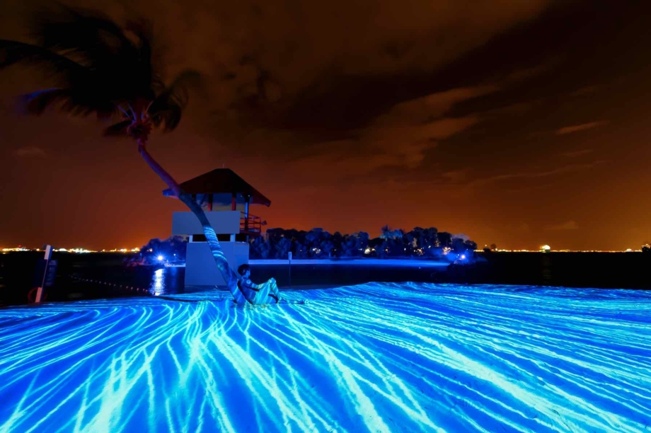 Sentosa Magical Shores - Singapore's First Beach Light Art Attraction