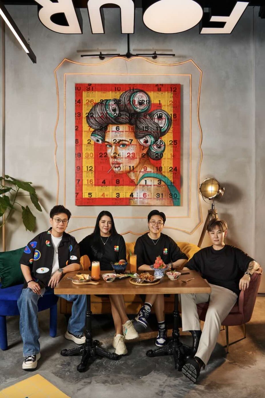 Fourgather: Modern Thai Street Food, Art & Music At Amoy Hotel