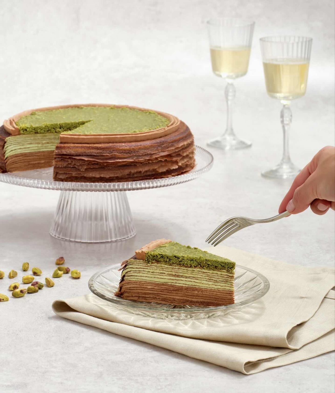 Lady M Viral Dubai Chocolate Mille Crêpes Lands In Singapore