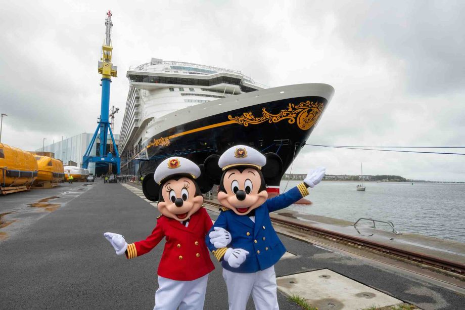 Disney Cruise Line Disney Adventure Arrives In Singapore