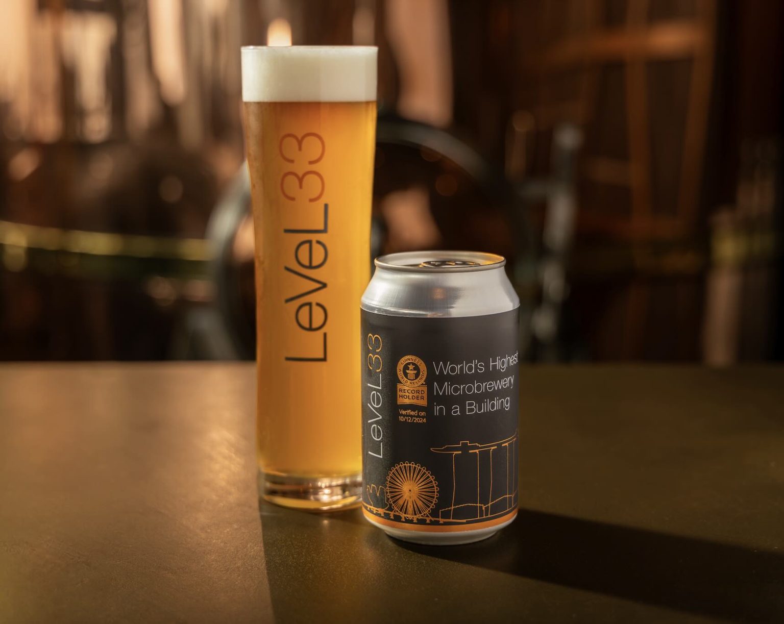 LeVeL33 Singapore Named World’s Highest Microbrewery By Guinness World ...